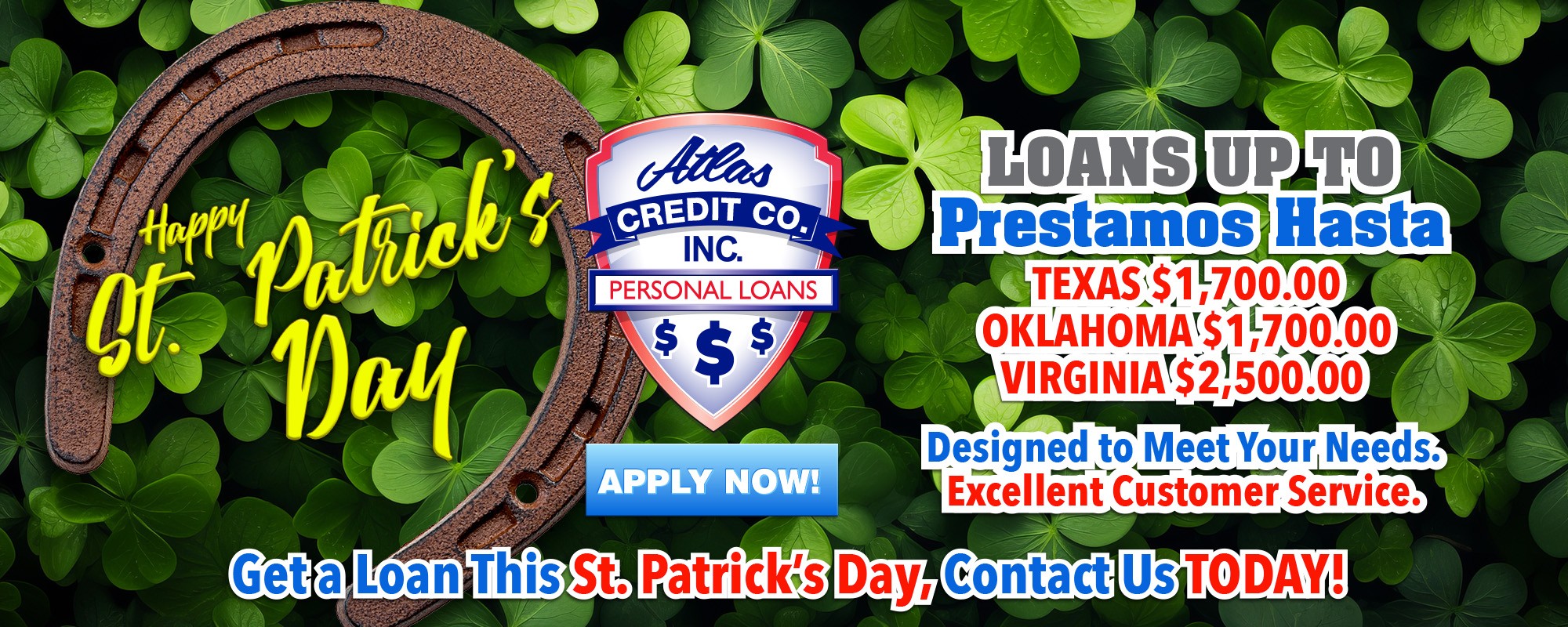 Personal Loans for Bad Credit in TX, OK & VA | Atlas Credit
